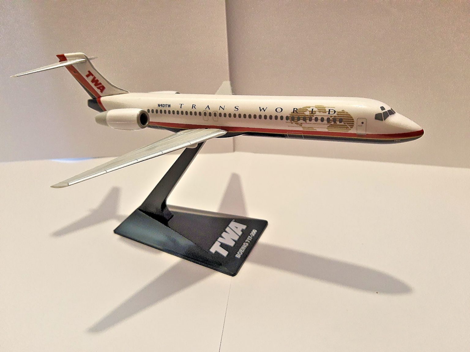 Boeing 717-200 TWA Trans World Airlines Model - FlyRadius Store